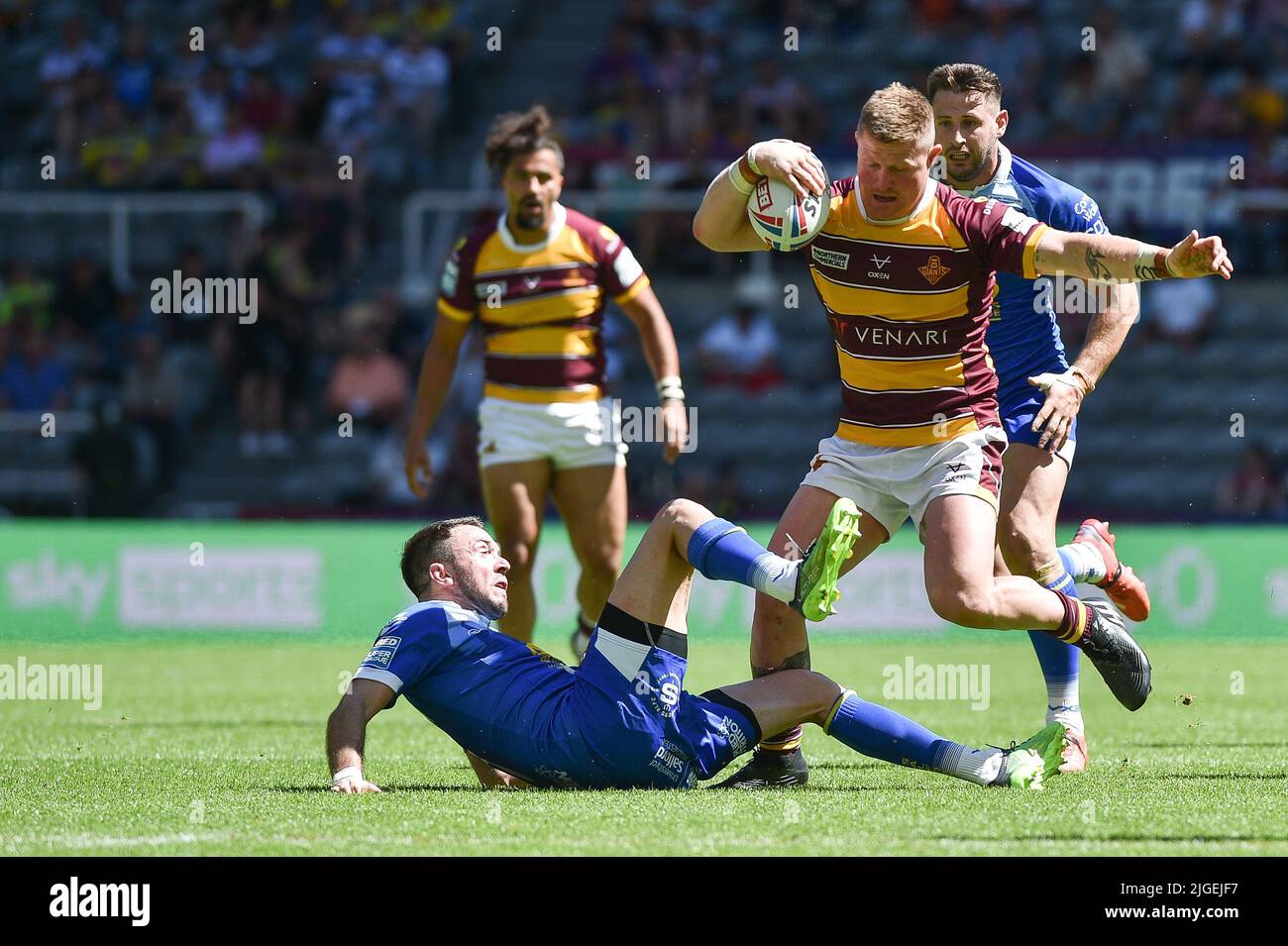 Newcastle, England - 10th July 2022 - Luke Yates (13) of Huddersfield ...