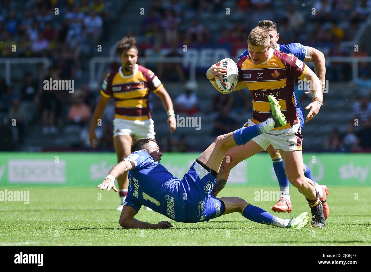 Newcastle, England - 10th July 2022 - Luke Yates (13) of Huddersfield ...