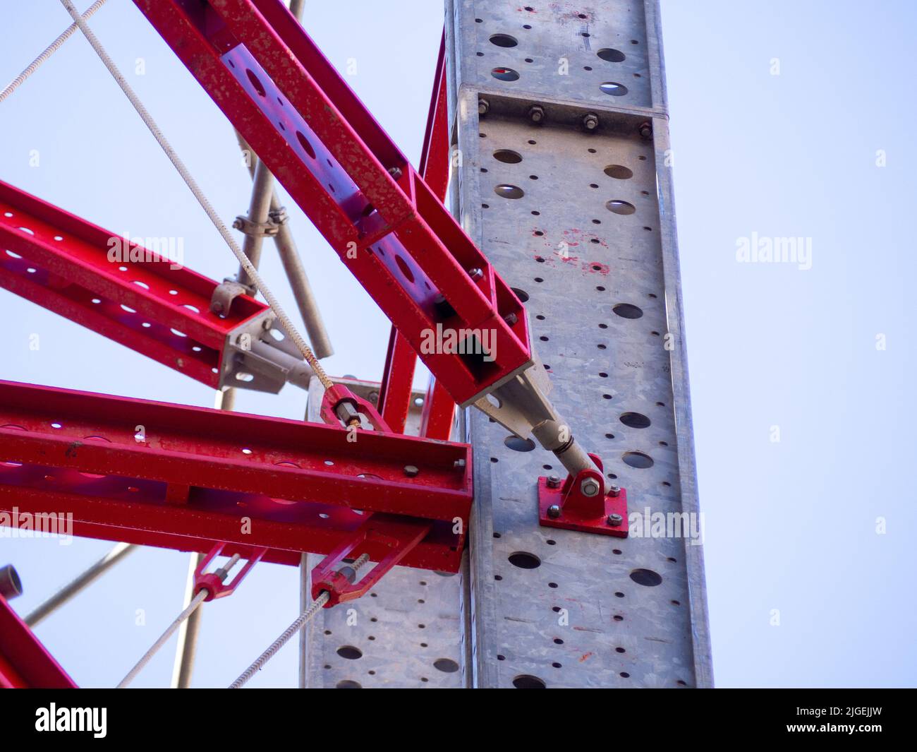 Steel structure Architecture construction Abstract Background. HD Stock ...