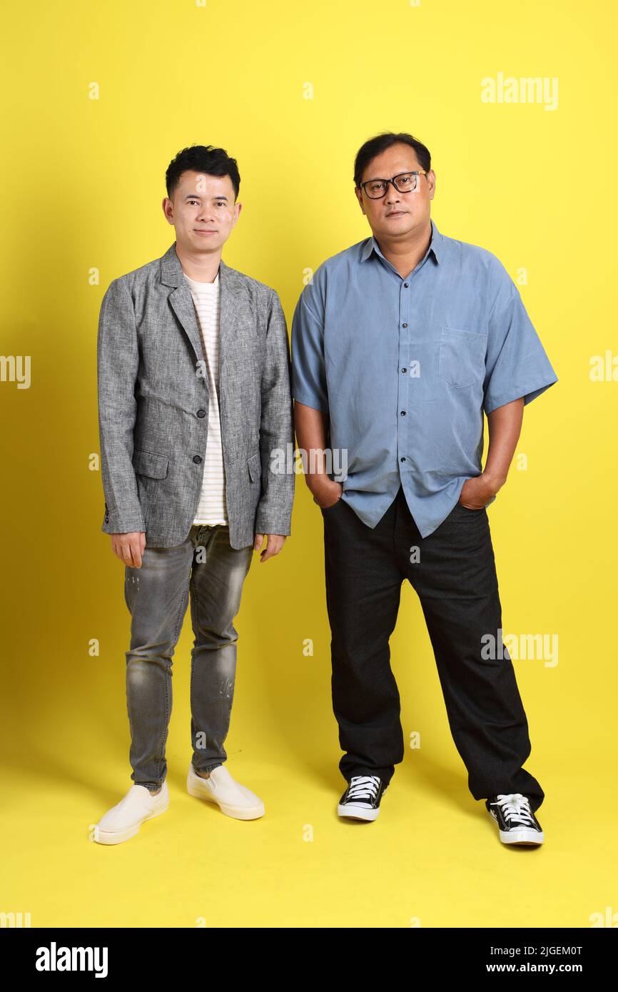 Adult two people standing hi-res stock photography and images - Alamy