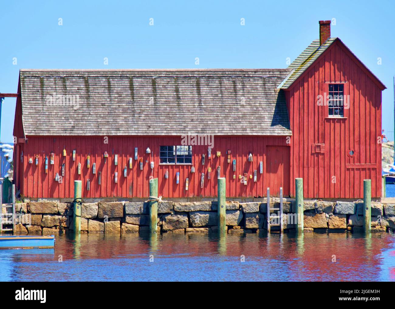 This is an iconic and much photographed fishing shack in Rockport ...