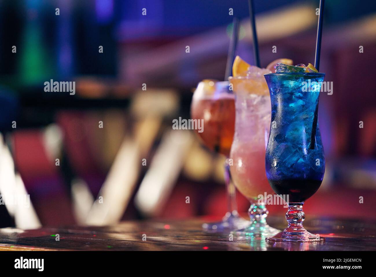 When life gives you fruit, make fancy cocktails. three cocktails on a ...