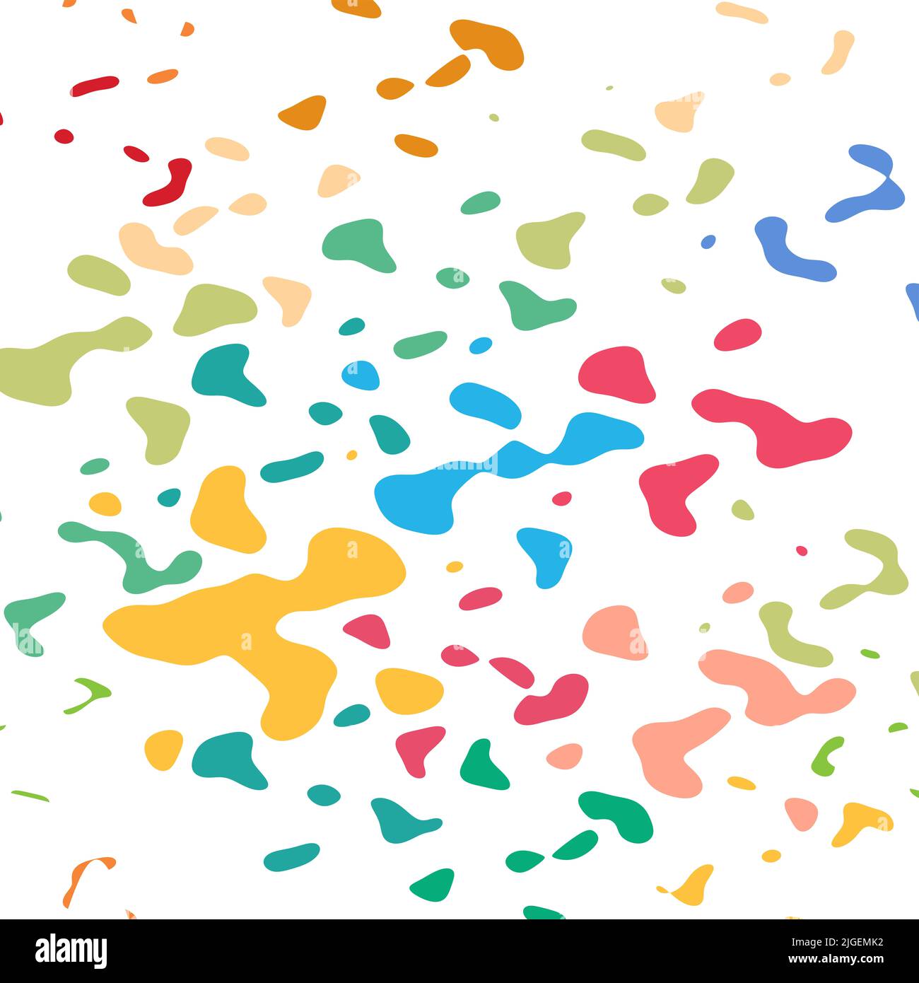 Multicolored spotted background. Abstract illustration of colored spots ...