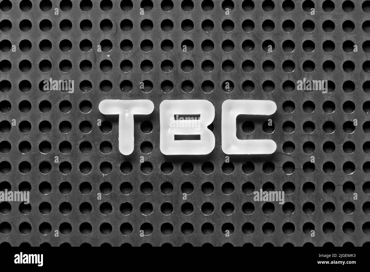 Tbc symbol hi-res stock photography and images - Alamy