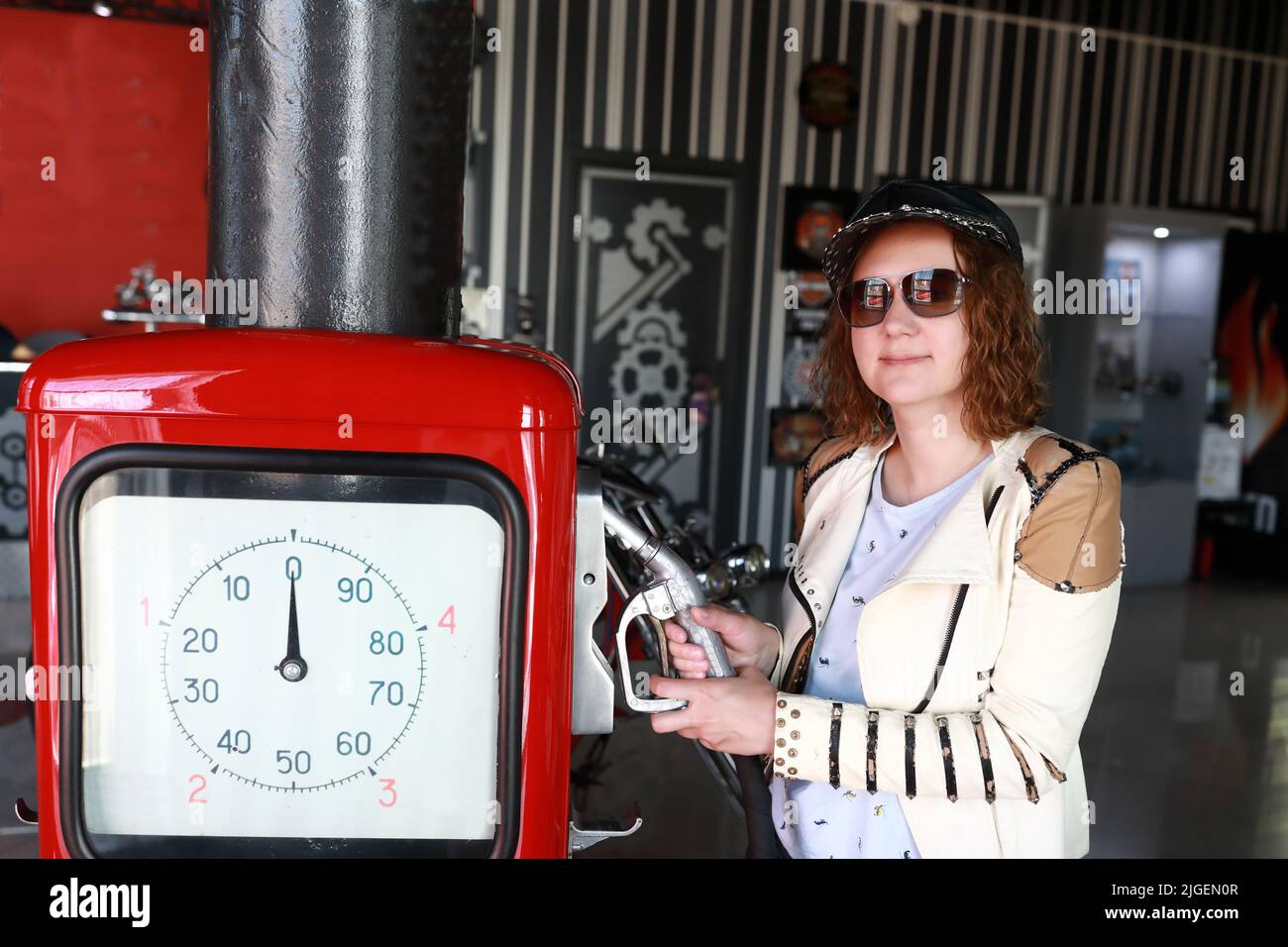 Refueling gun in one hi-res stock photography and images - Alamy