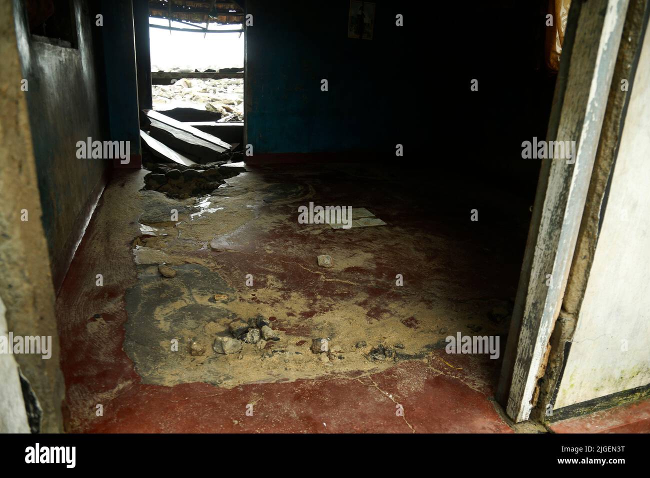 Kochi, India. 09th July, 2022. Chellanam in Ernakulam district is the ...