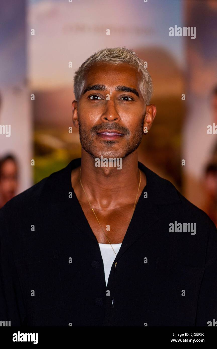 London, UK. 10 July 2022. TV presenter Lee Juggurnauth attends the ...