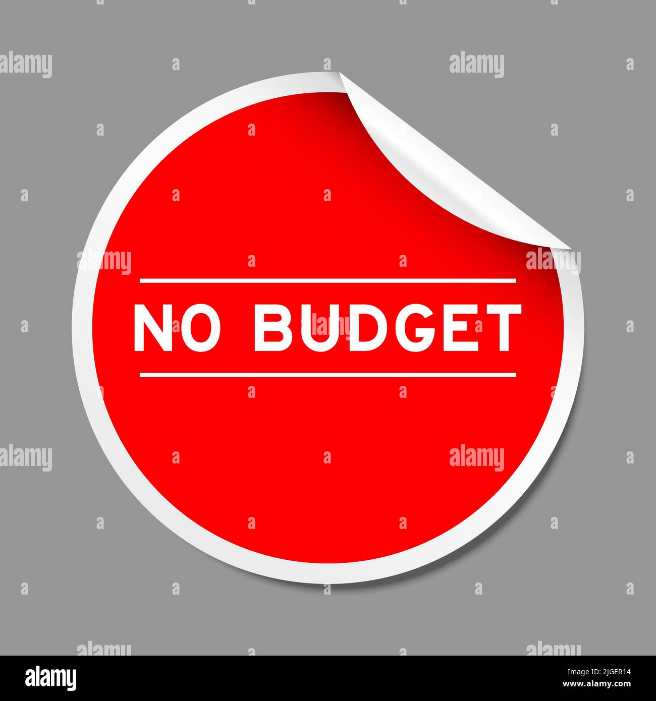 No budget no pay Stock Vector Images - Alamy