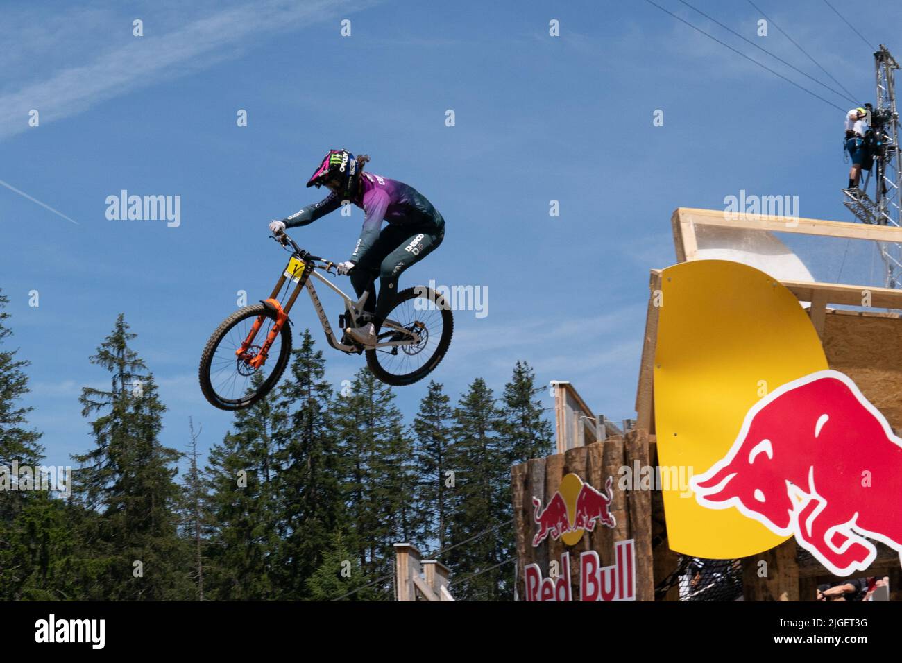1 BALANCHE Camille DORVAL AM COMMENCAL during Mercedes-Benz UCI ...