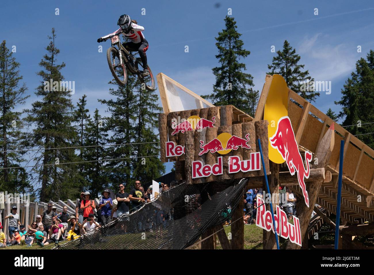 16 NEWKIRK Anna BEYOND RACING during Mercedes-Benz UCI Mountain Bike World Cup, Downhill Final ...