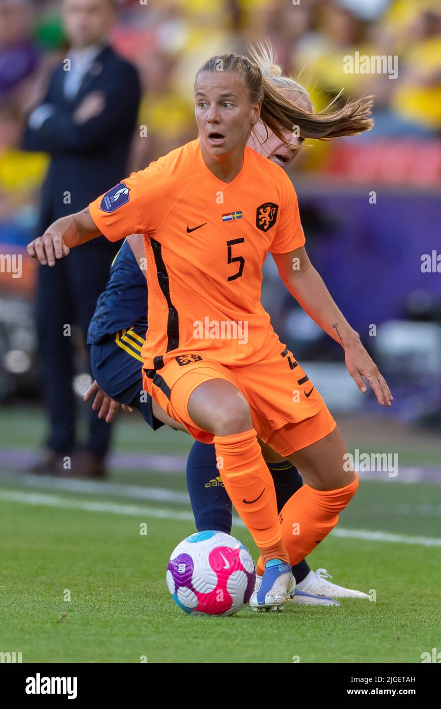 Lynn Wilms (Netherlands Women) during the Uefa Women s Euro England ...