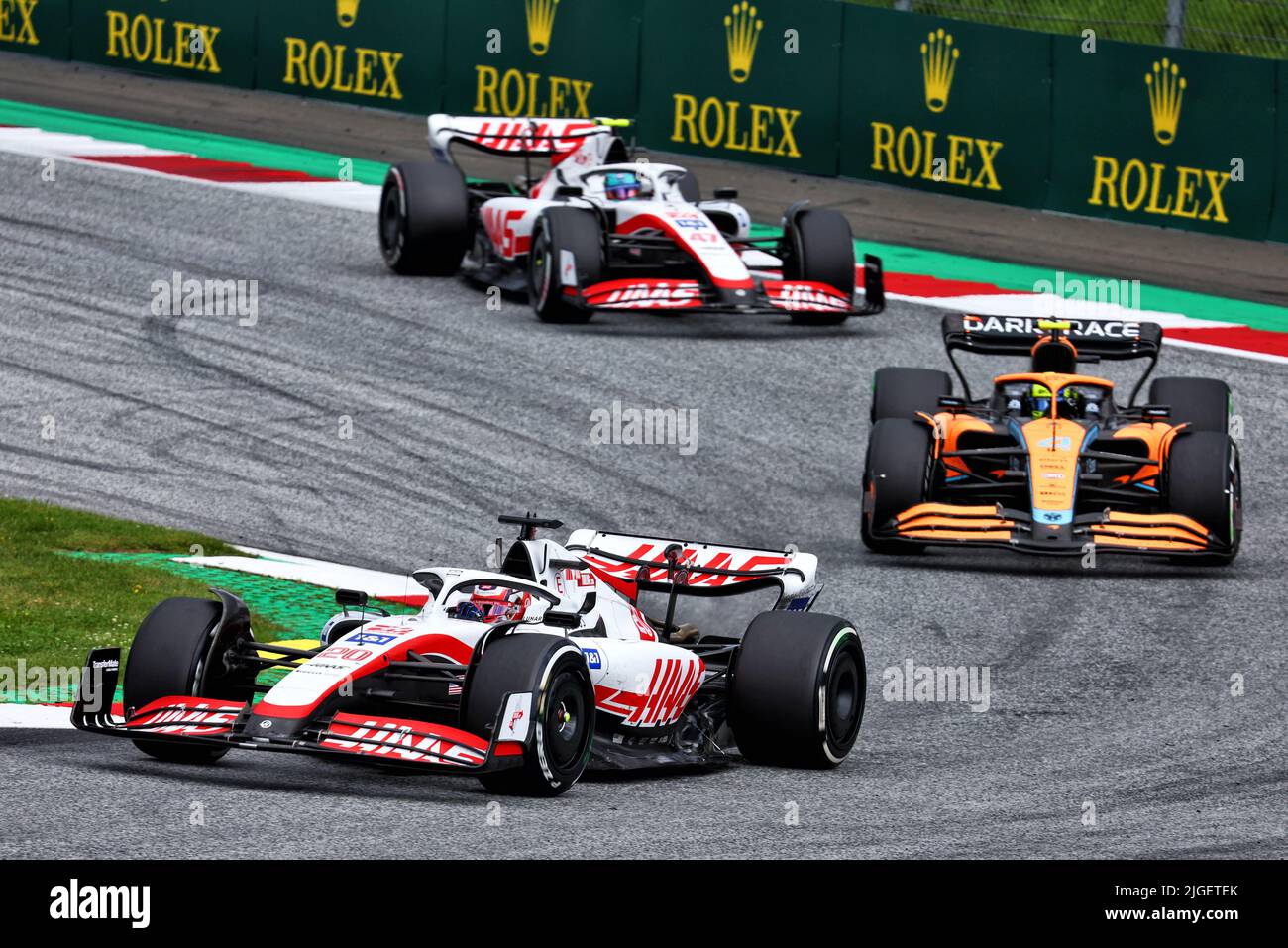 Kevin Magnussen (DEN) Haas VF-22. 10.07.2022. Formula 1 World ...