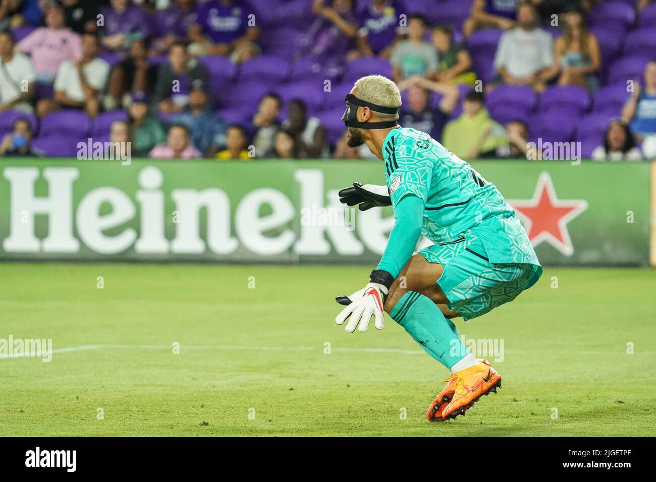 Orlando, Florida, USA, July 9, 2022, Inter Miami Goalkeeper Drake ...