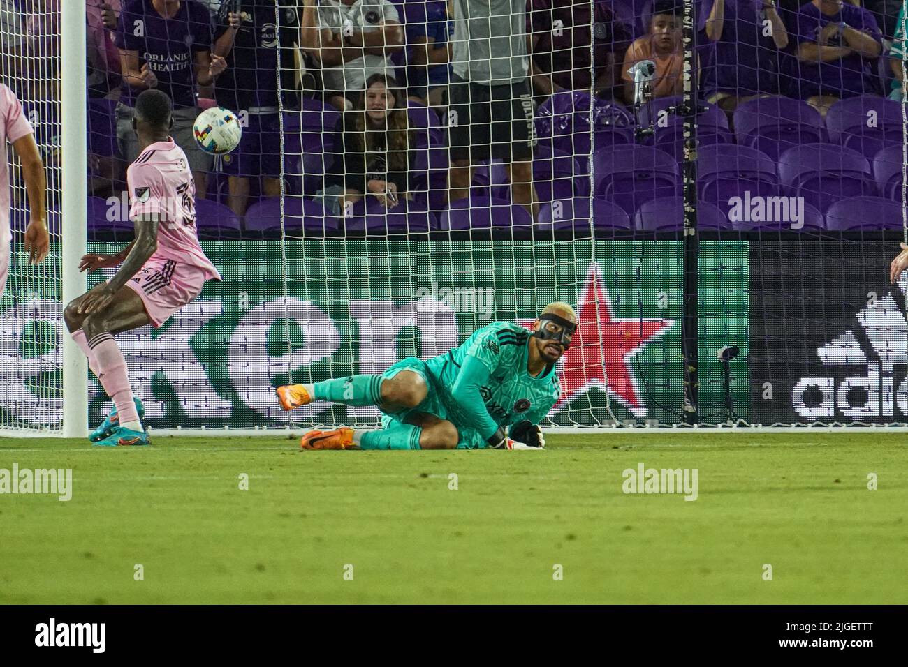 Orlando, Florida, USA, July 9, 2022, Inter Miami Goalkeeper Drake ...