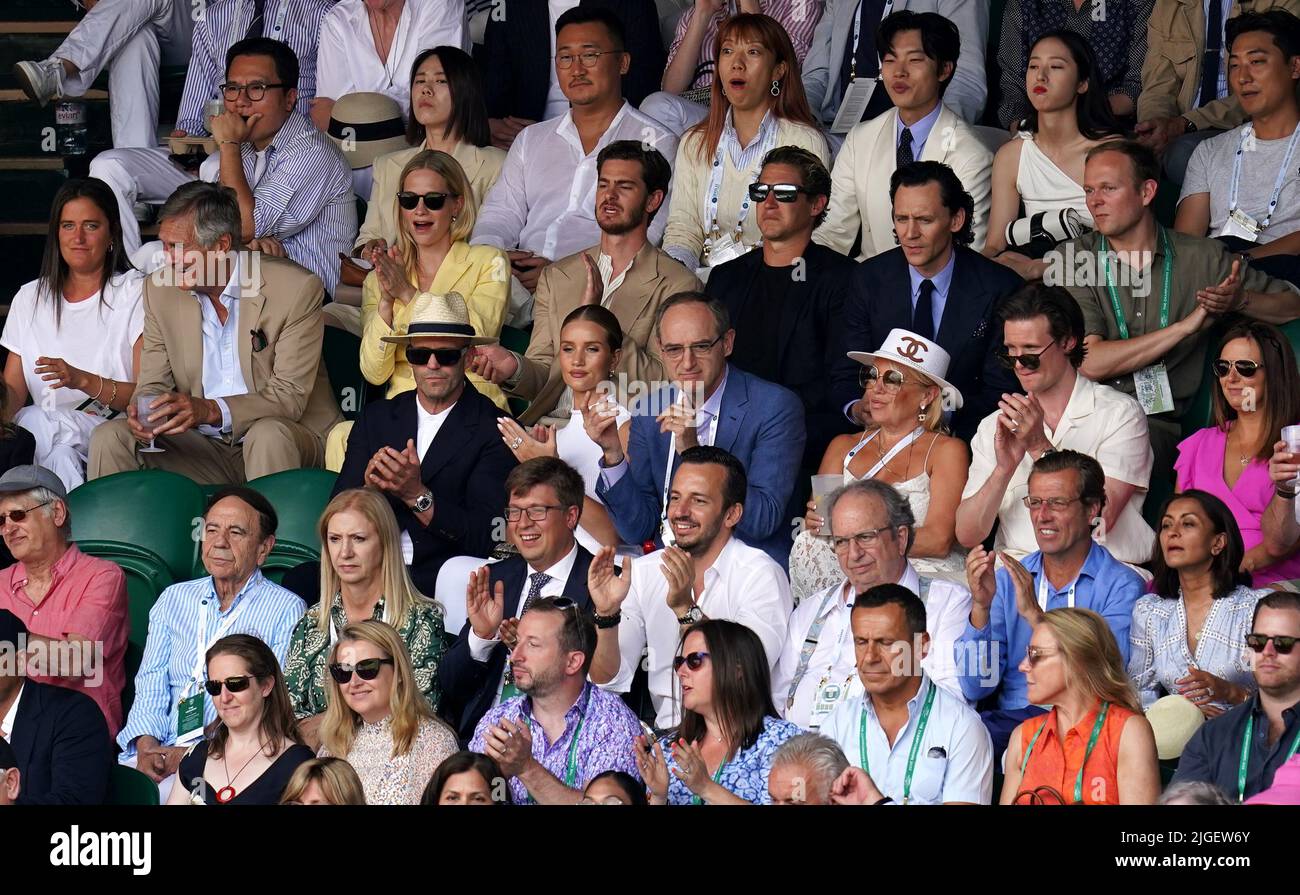 Poppy Delevingne, Andrew Garfield, Vito Schnabel, Jason Statham, Rosie ...