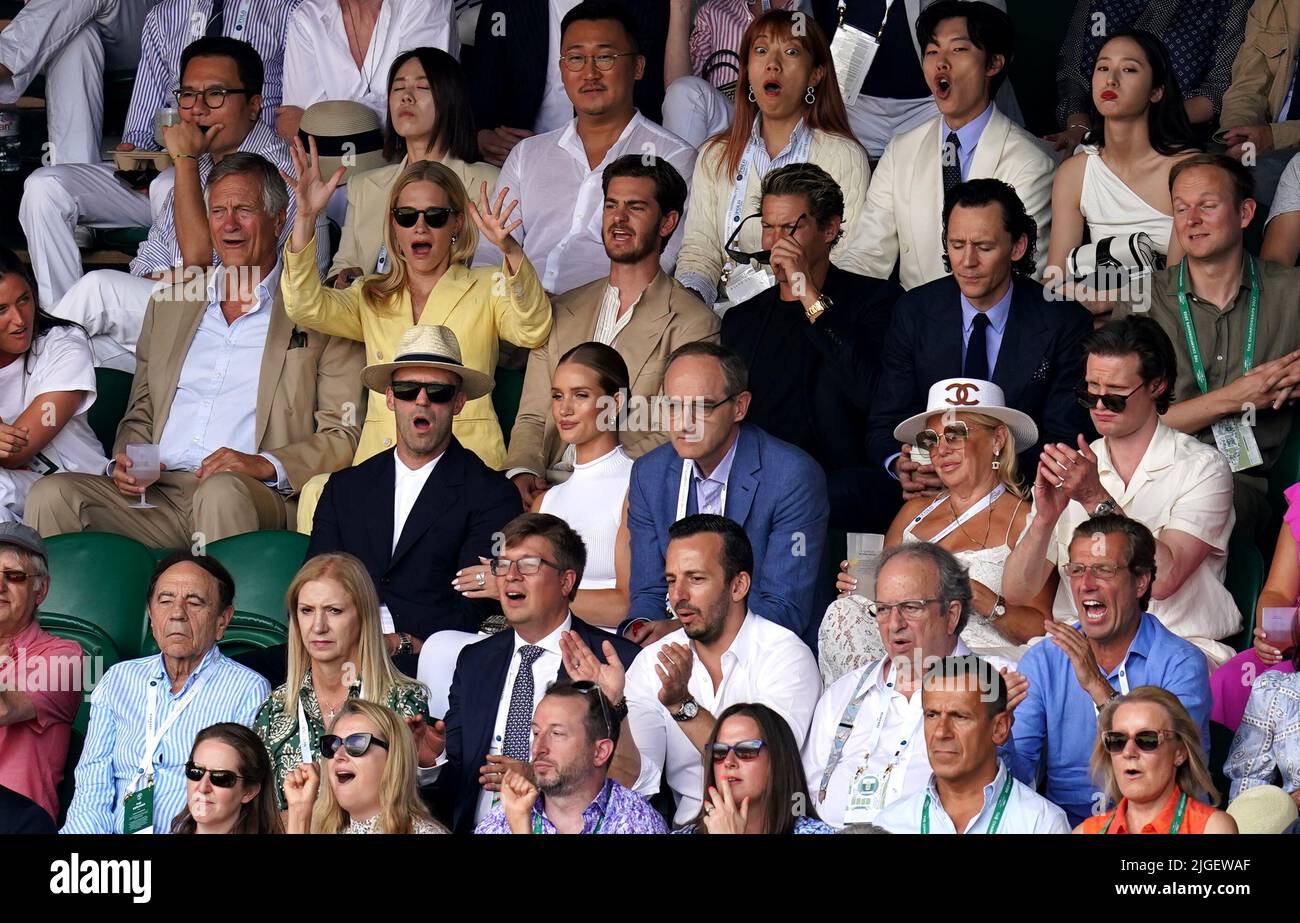 Poppy Delevingne, Andrew Garfield, Vito Schnabel, Jason Statham, Rosie ...