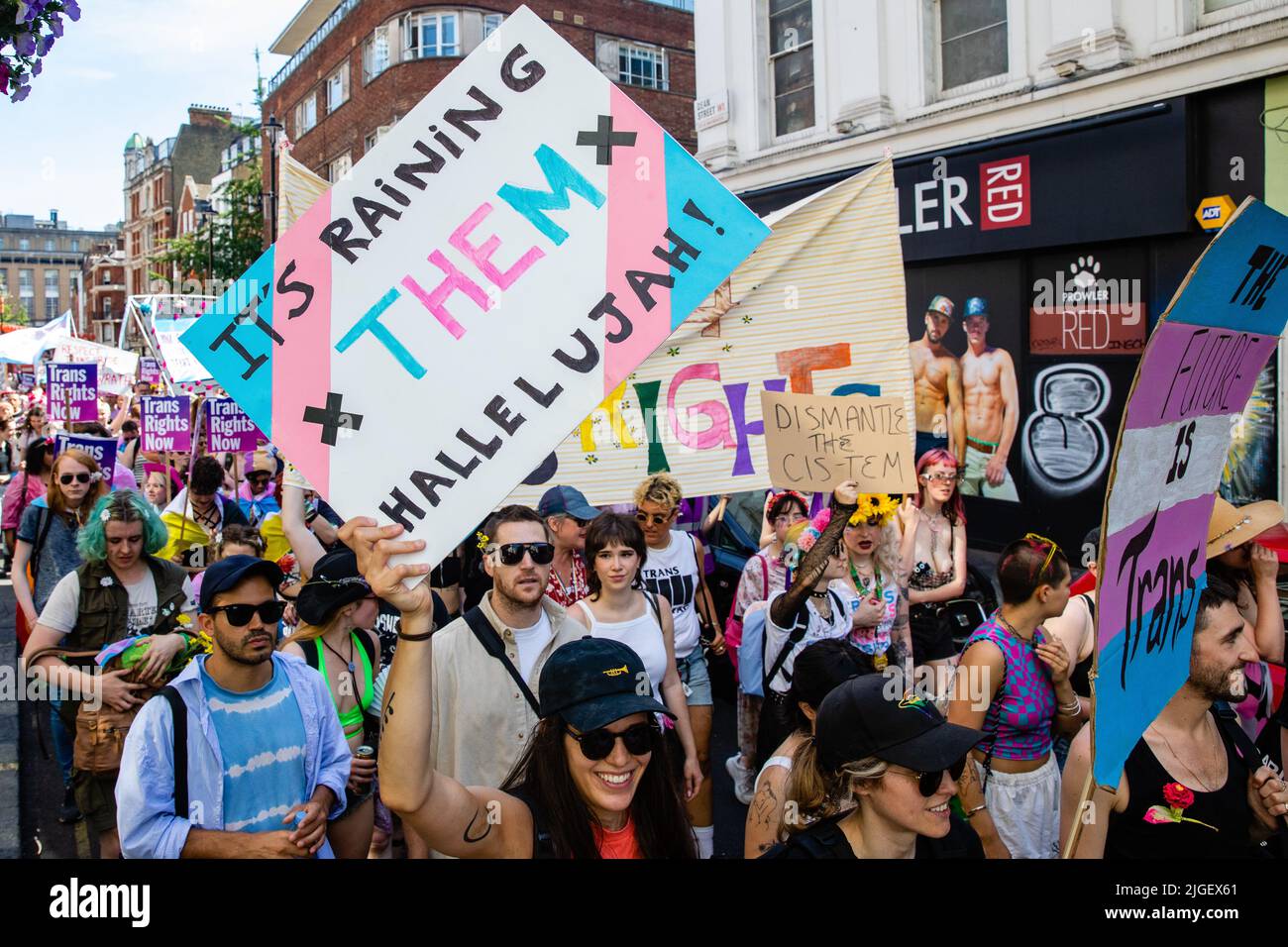 Pronoun protest hi-res stock photography and images - Alamy