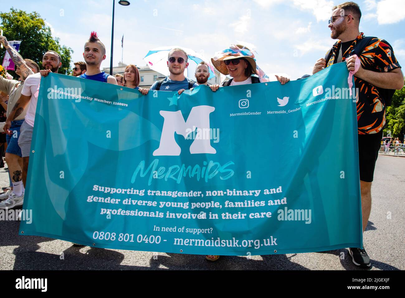 Mermaids charity trans hi-res stock photography and images - Alamy