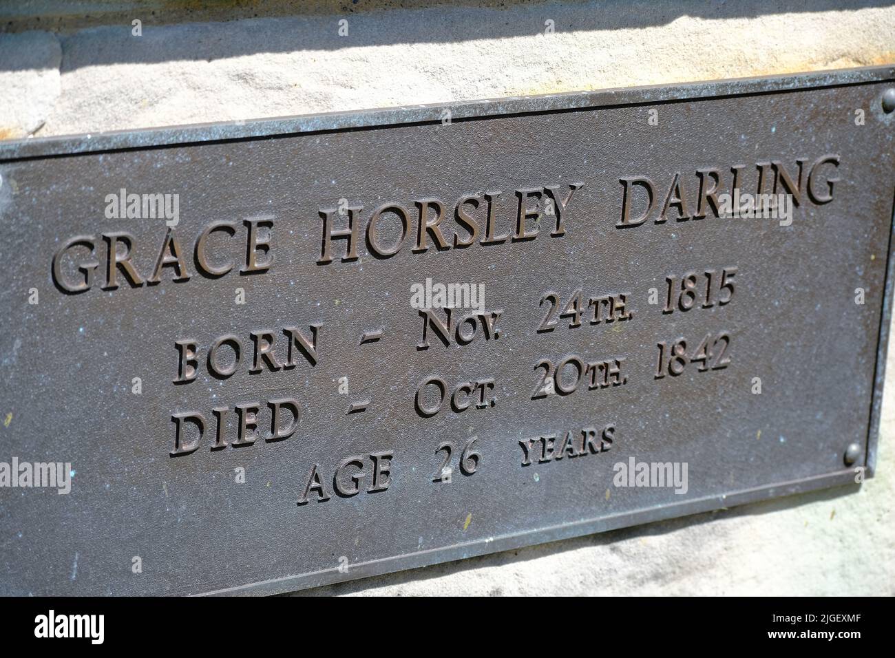 Grace Horsley Darling was an English lighthouse keeper's daughter ...