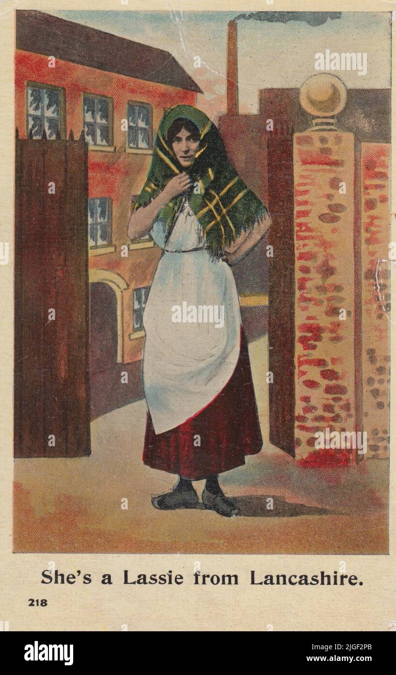 "She's a lassie from Lancashire": working class Lancastrian woman with ...