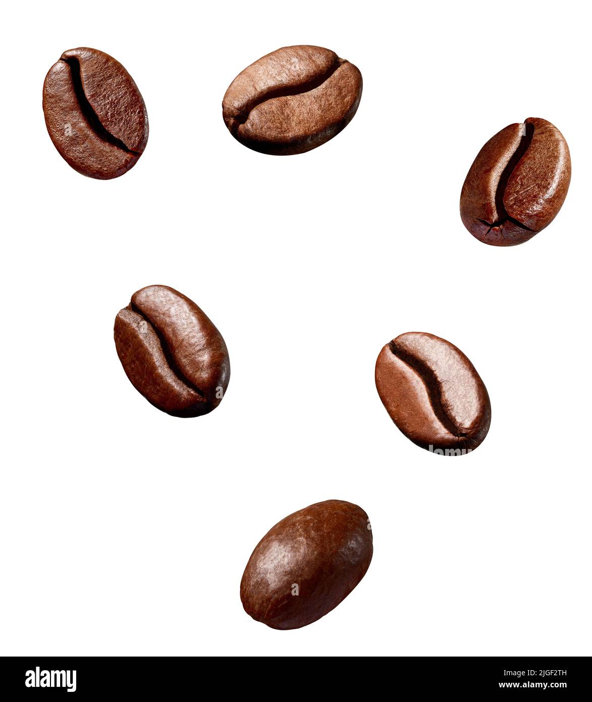 coffee bean brown roasted caffeine espresso seed Stock Photo - Alamy