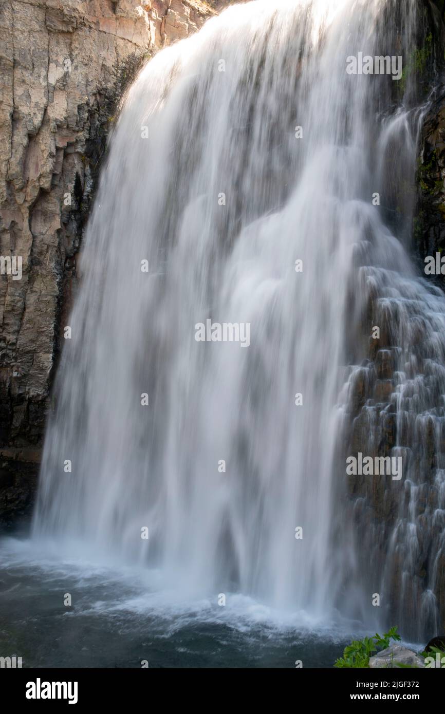 Rainbow Falls is a large and popular waterfall in Devil's Postpile ...