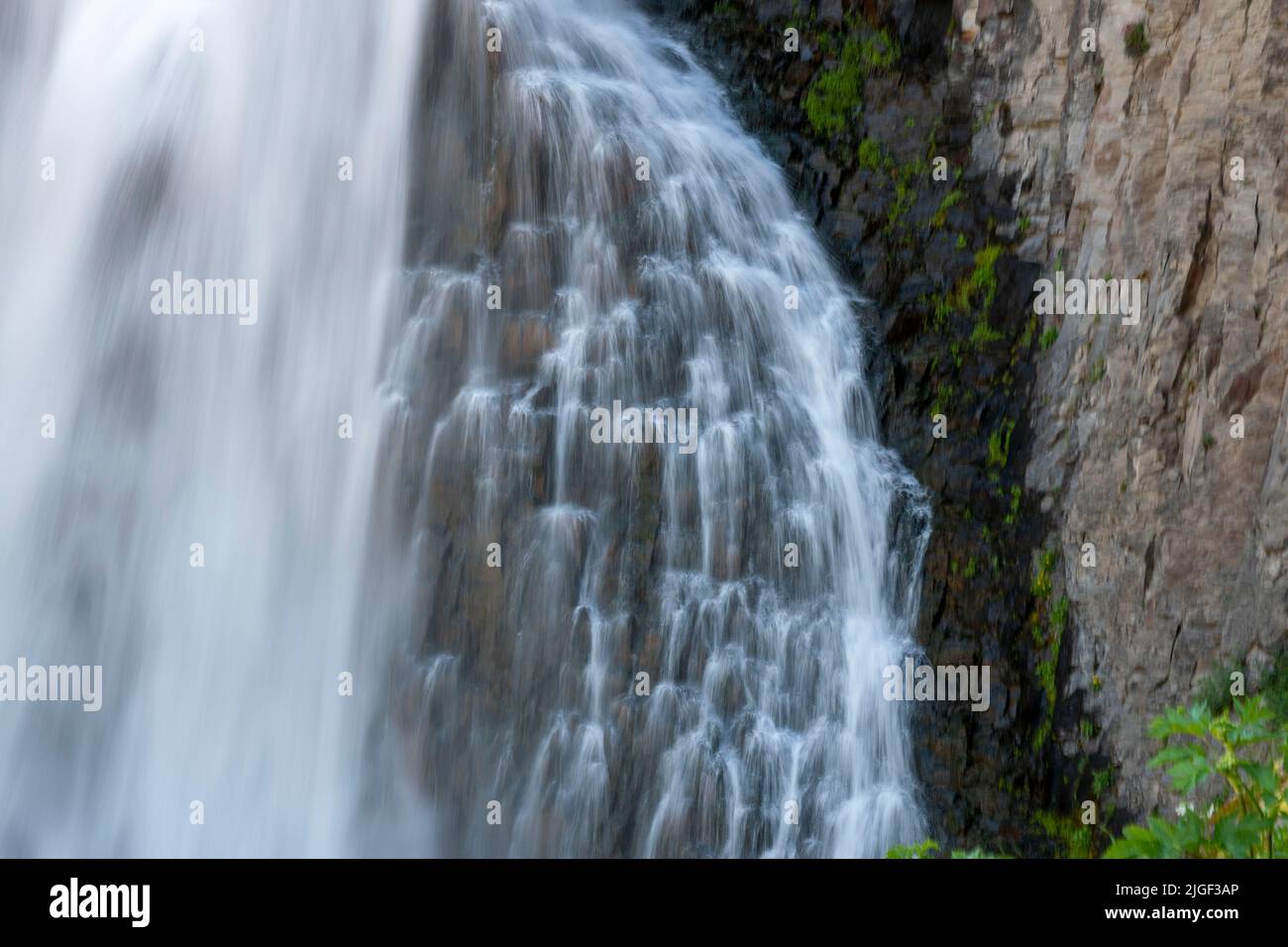 Rainbow Falls is a large and popular waterfall in Devil's Postpile ...