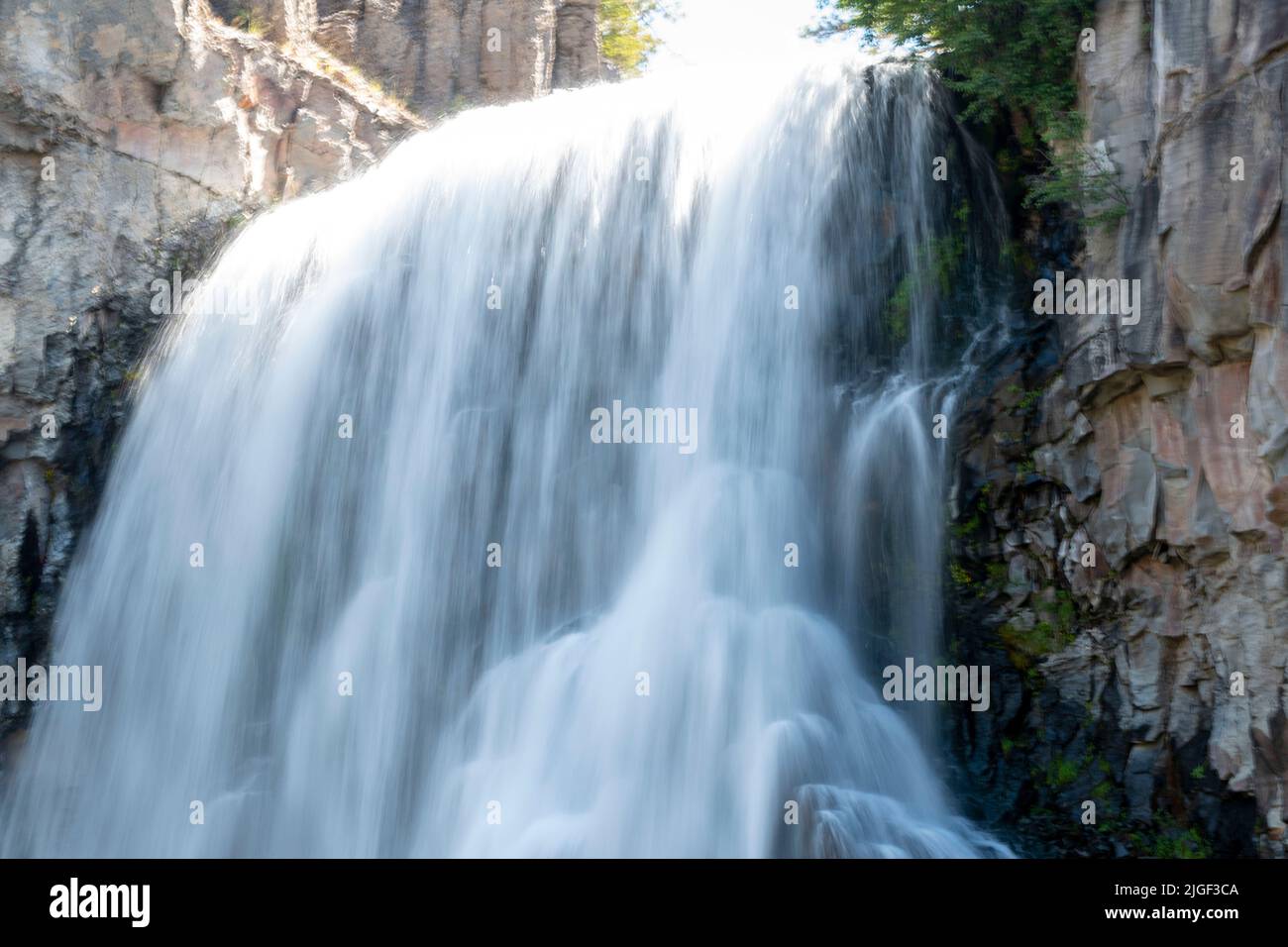 Rainbow Falls is a large and popular waterfall in Devil's Postpile ...