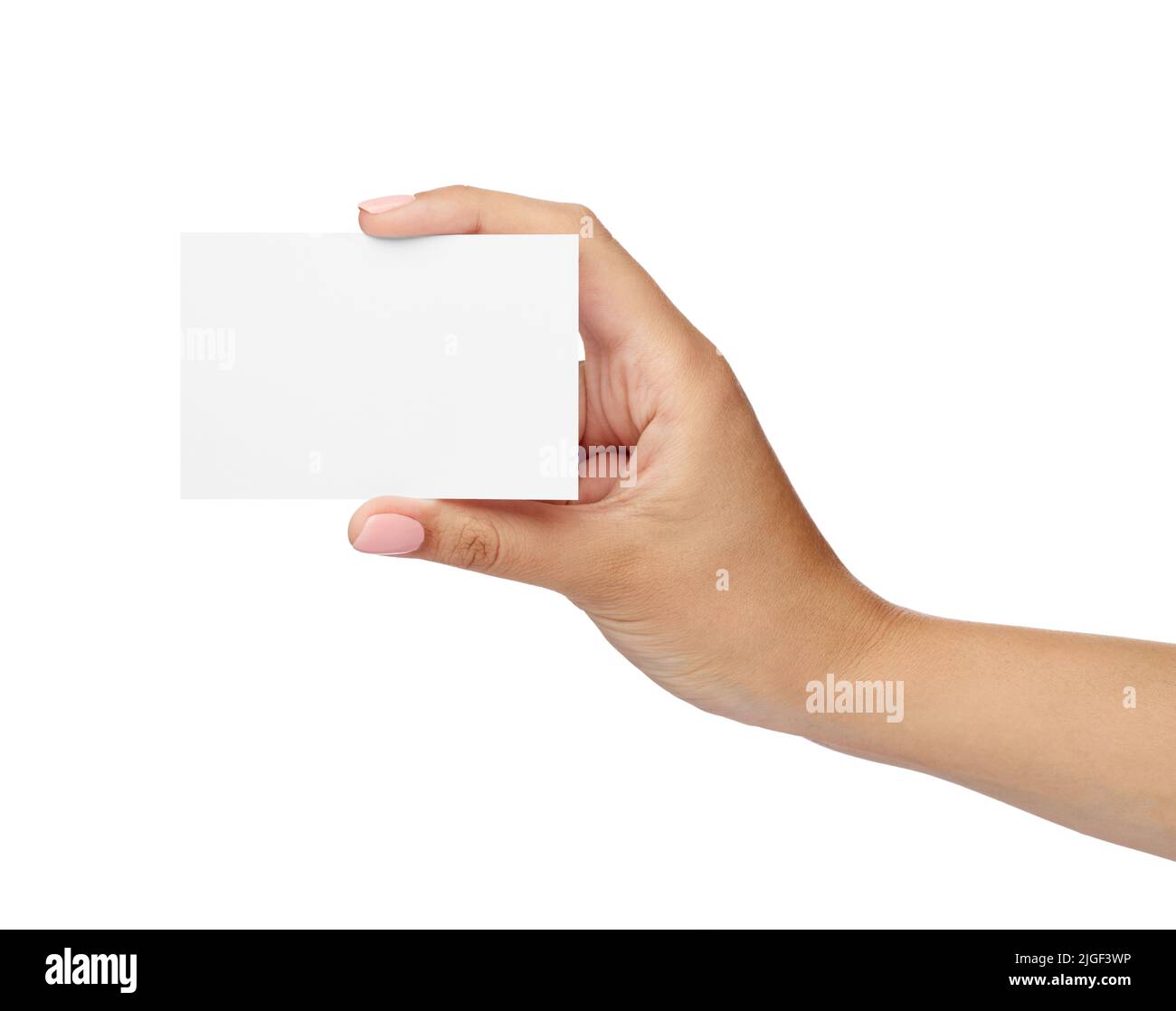 Hand holding blank note hi-res stock photography and images - Alamy