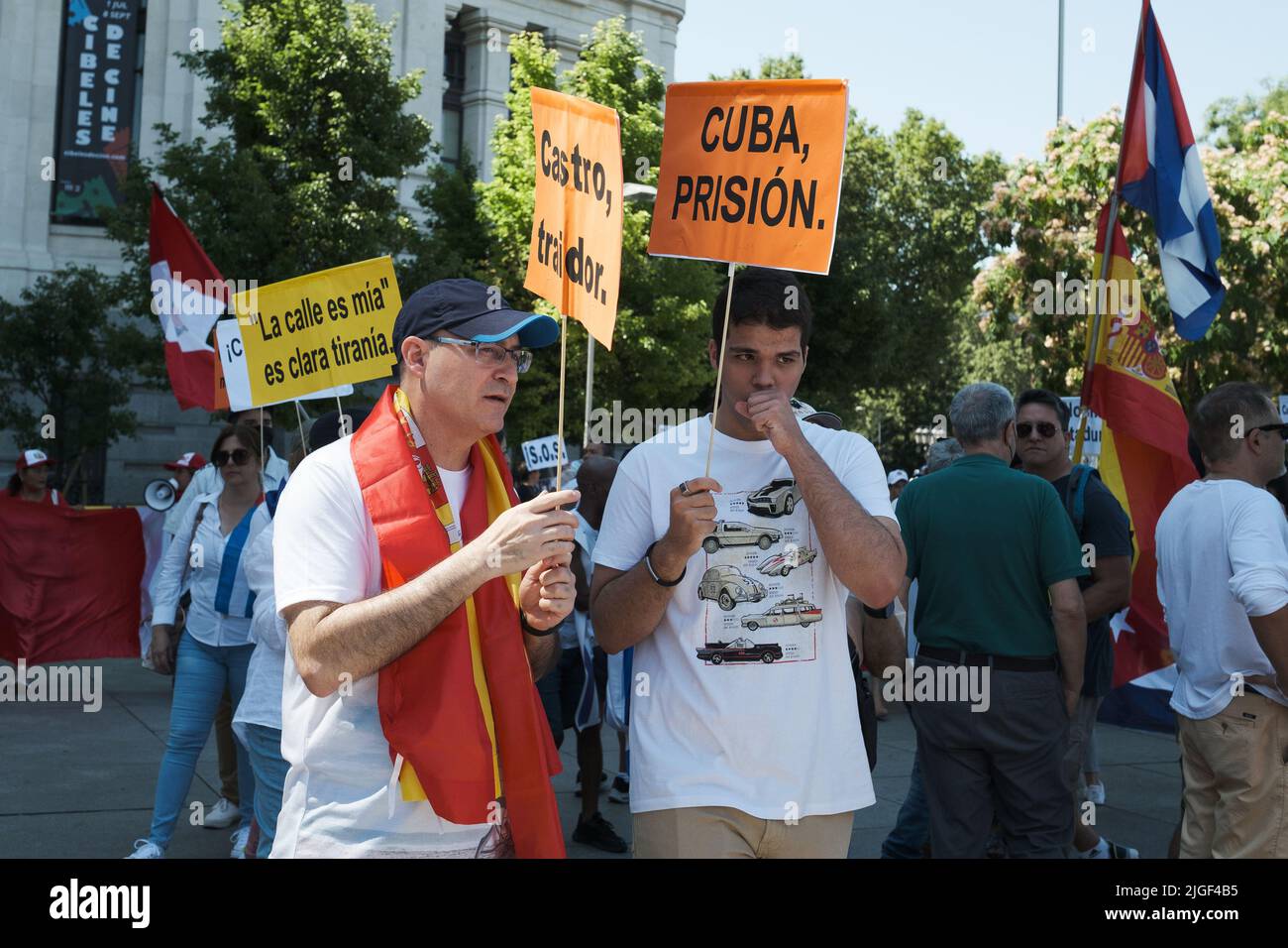 Cuba 11 july demonstration hi-res stock photography and images - Alamy