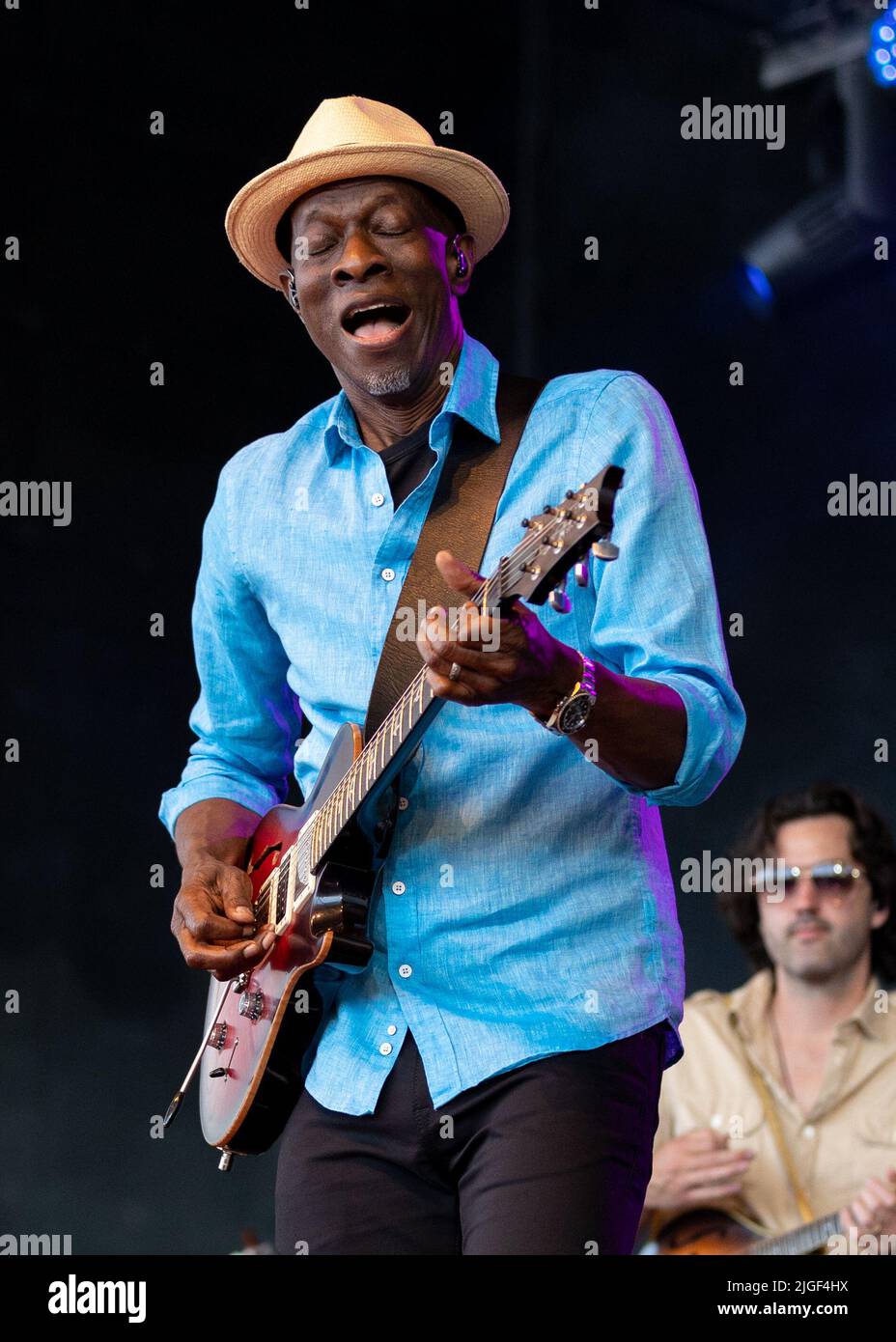 July 9, 2022, Indianapolis, Indiana, USA: Keb' Mo' opens for Sheryl ...