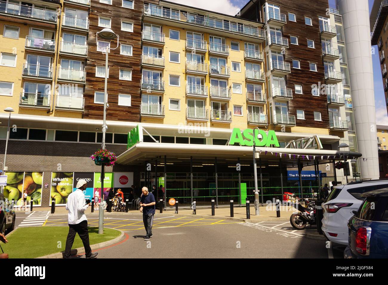 Asda feltham superstore hi-res stock photography and images - Alamy