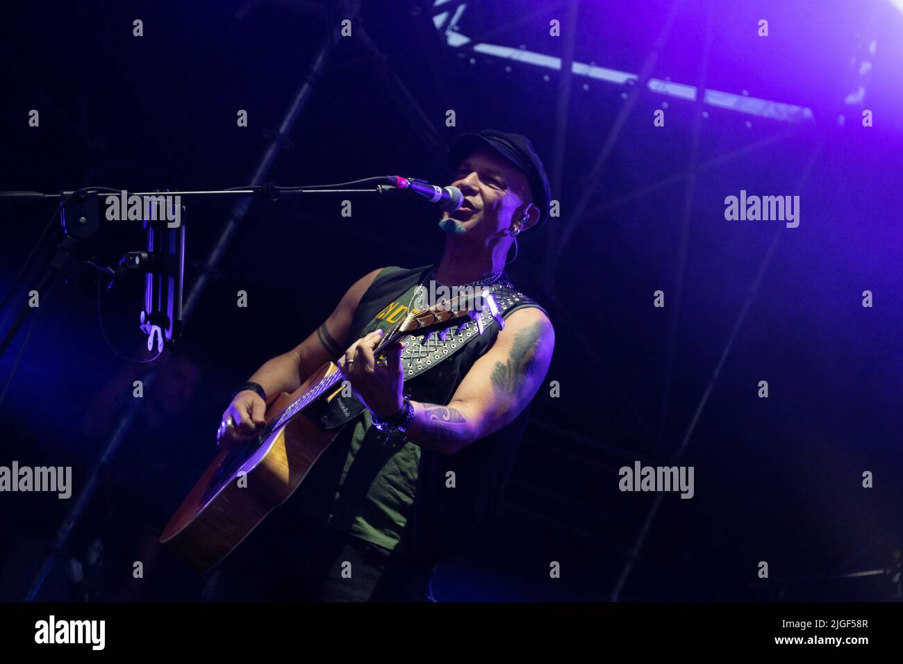 Alessandro "Finaz" Finazzo of Bandabardo during Bandabardo e Cisco ...