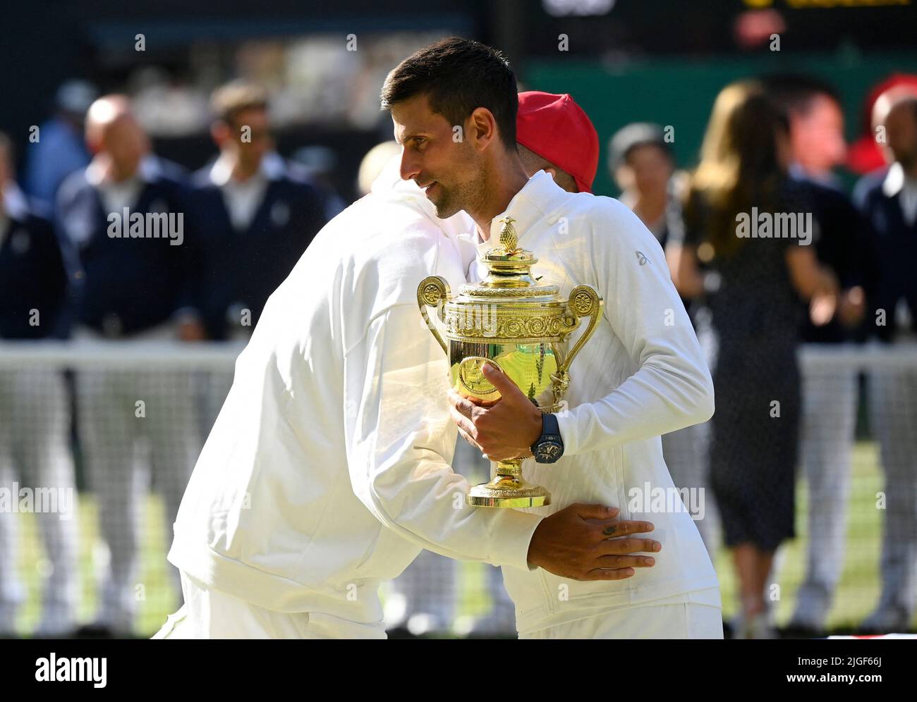 Nick wimbledon runner up trophy hi-res stock photography and images - Alamy