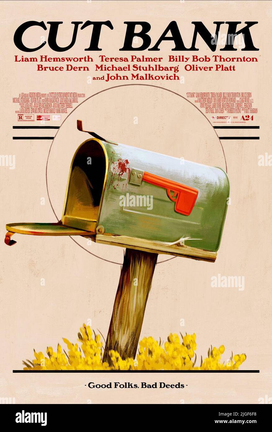 MOVIE POSTER, CUT BANK, 2014 Stock Photo - Alamy