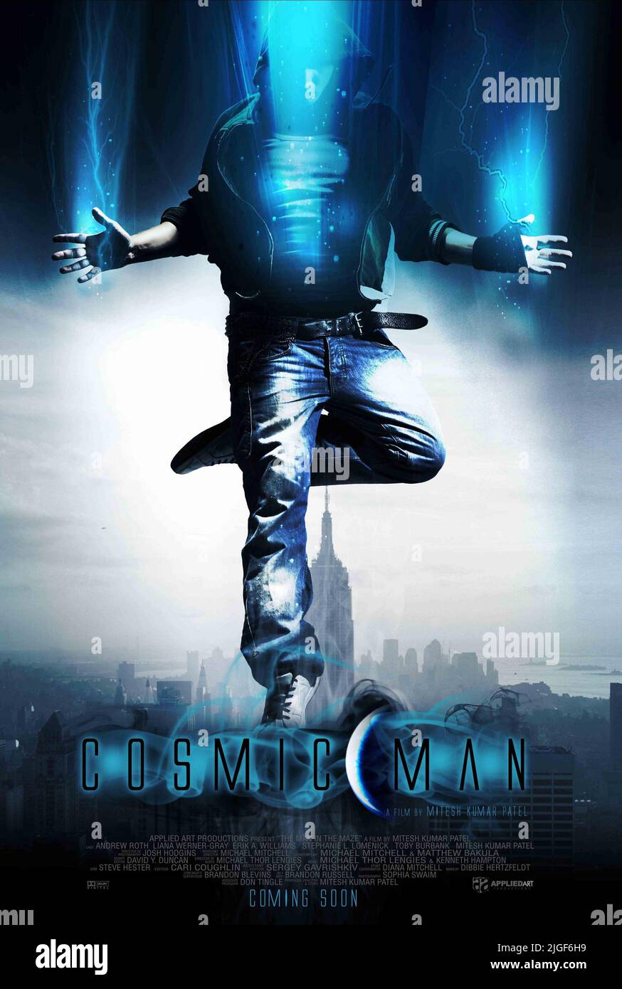 MOVIE POSTER, COSMIC-MAN, 2014 Stock Photo - Alamy