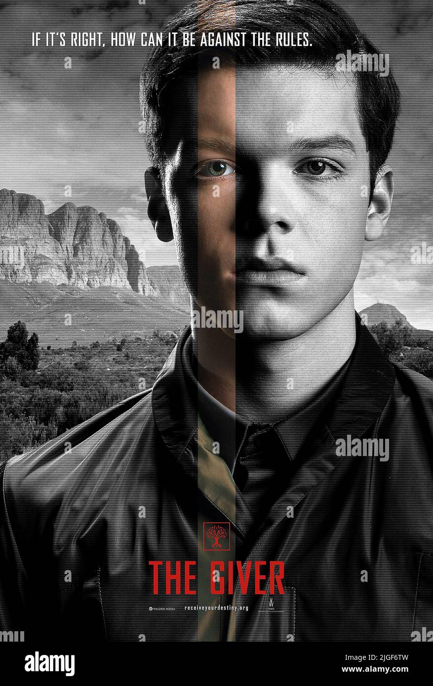 The Giver Movie Cast Poster