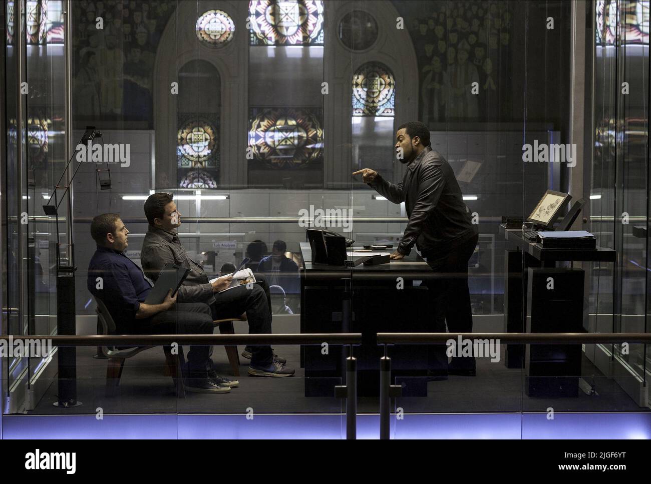 JONAH HILL, CHANNING TATUM, ICE CUBE, 22 JUMP STREET, 2014 Stock Photo ...