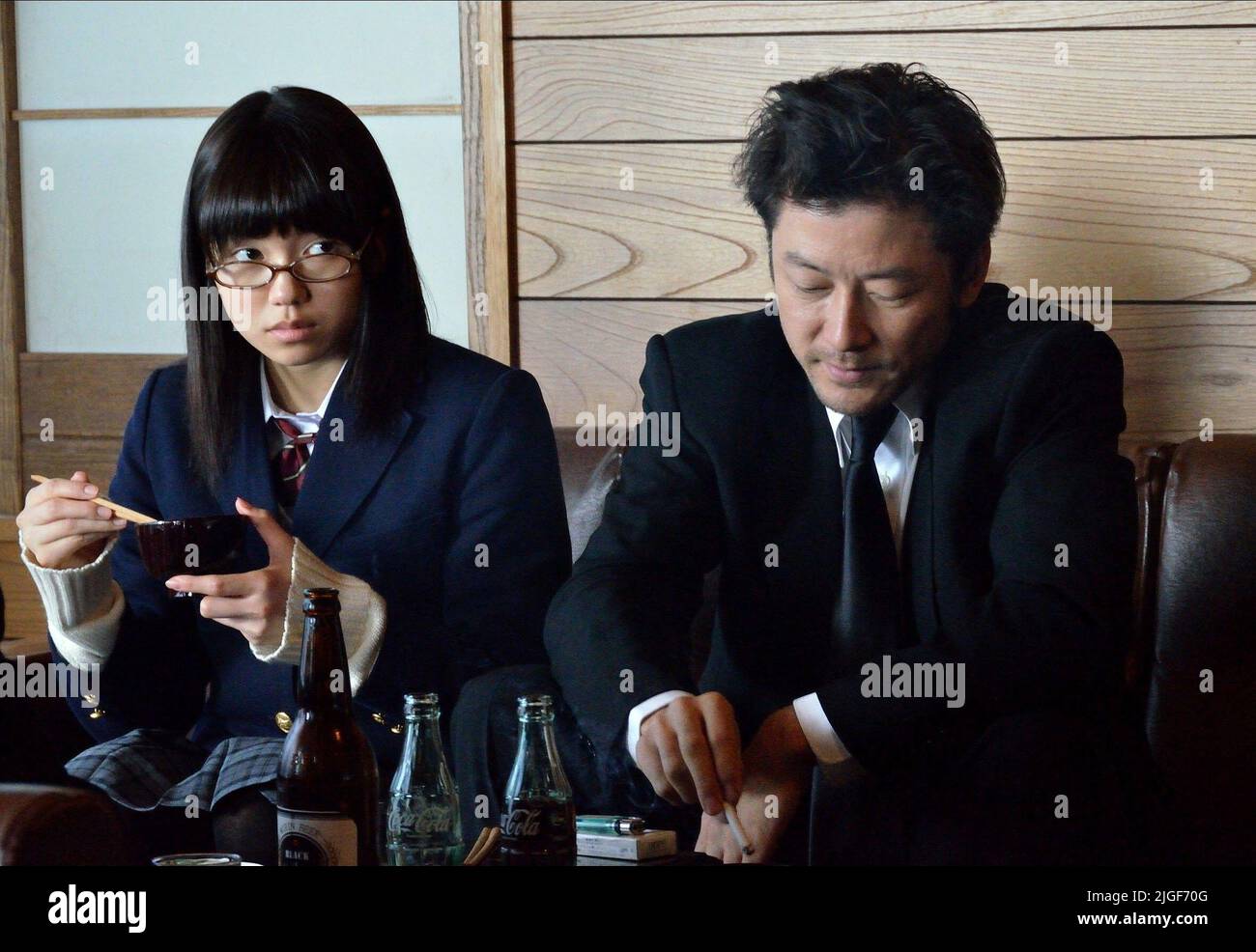FUMI NIKAIDO, TADANOBU ASANO, MY MAN, 2014 Stock Photo - Alamy
