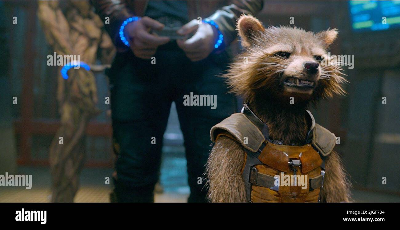 ROCKET, GUARDIANS OF THE GALAXY, 2014 Stock Photo - Alamy