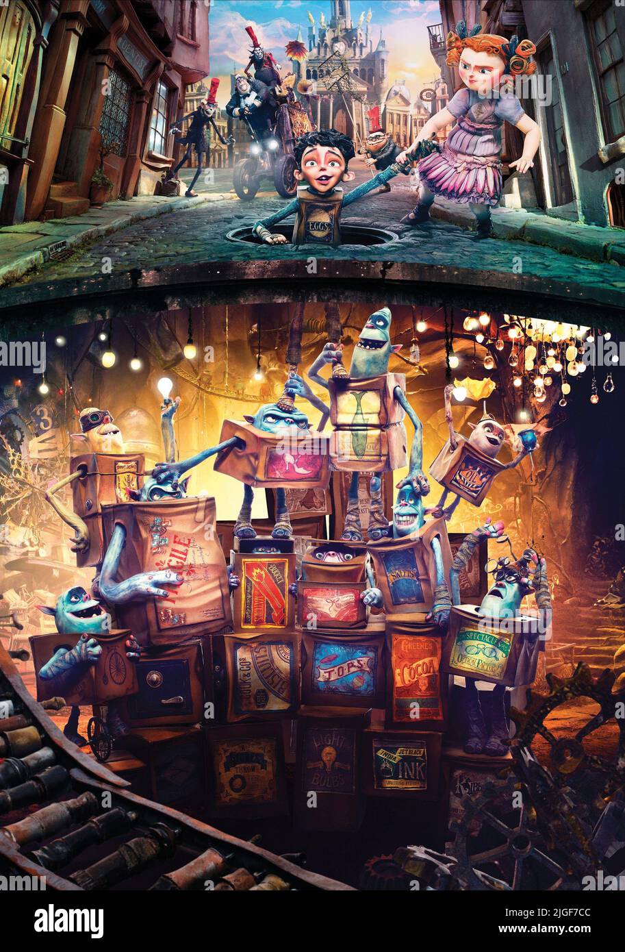 EGGS, WINNIE PORTLEY-RIND, THE BOXTROLLS, 2014 Stock Photo - Alamy