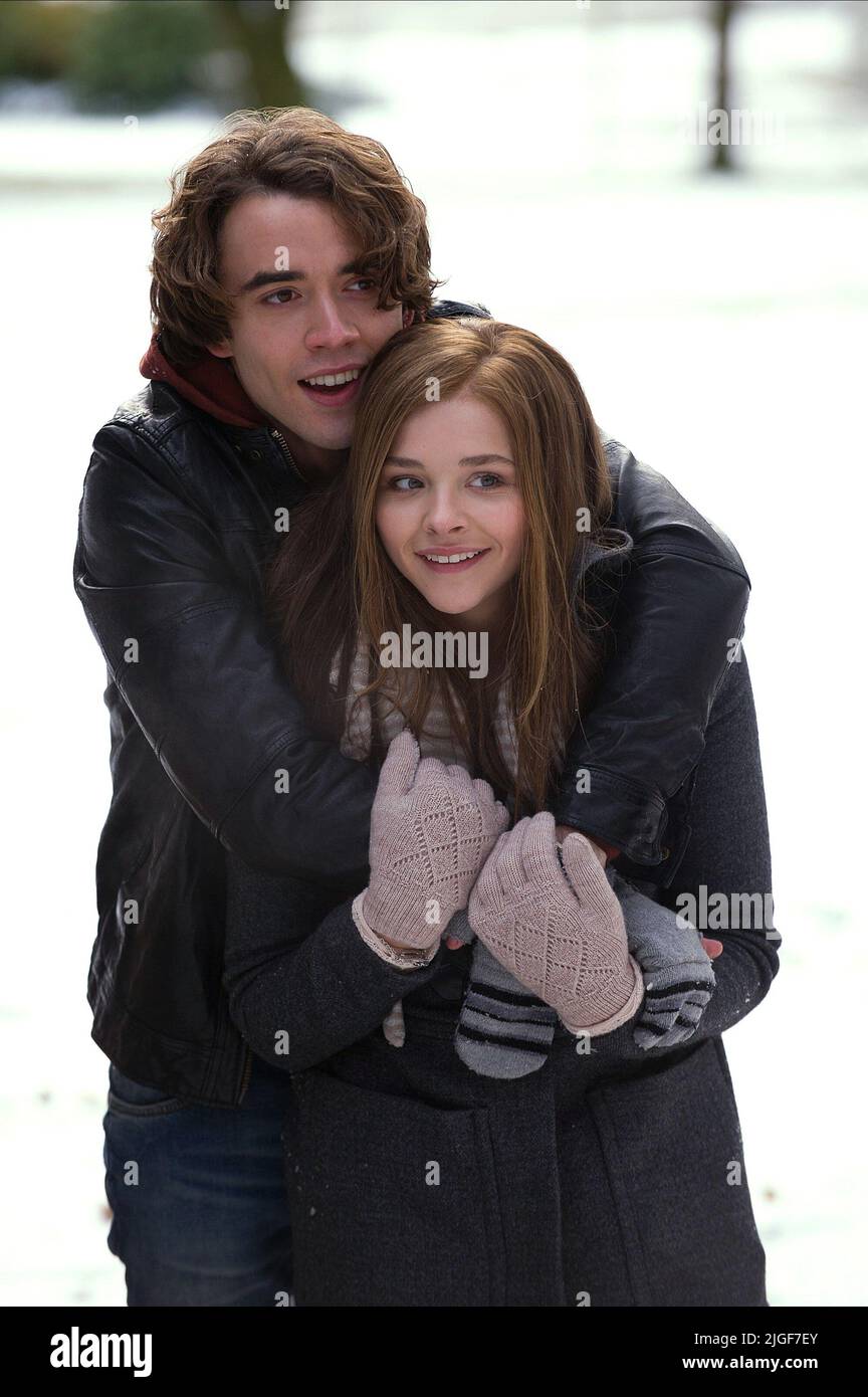 JAMIE BLACKLEY, CHLOE GRACE MORETZ, IF I STAY, 2014 Stock Photo - Alamy