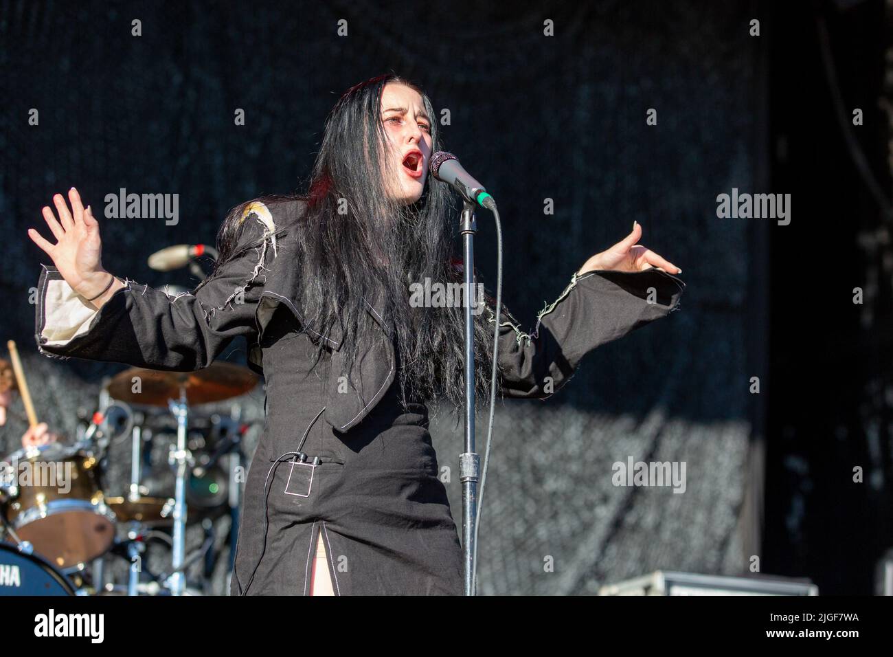 Zola Jesus (Nika Roza Danilova) at Summerfest Music Festival on July 9 ...