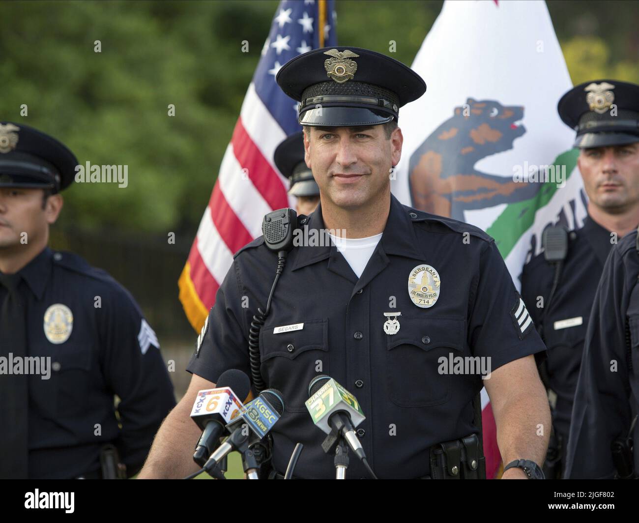 ROB RIGGLE, LET'S BE COPS, 2014 Stock Photo - Alamy