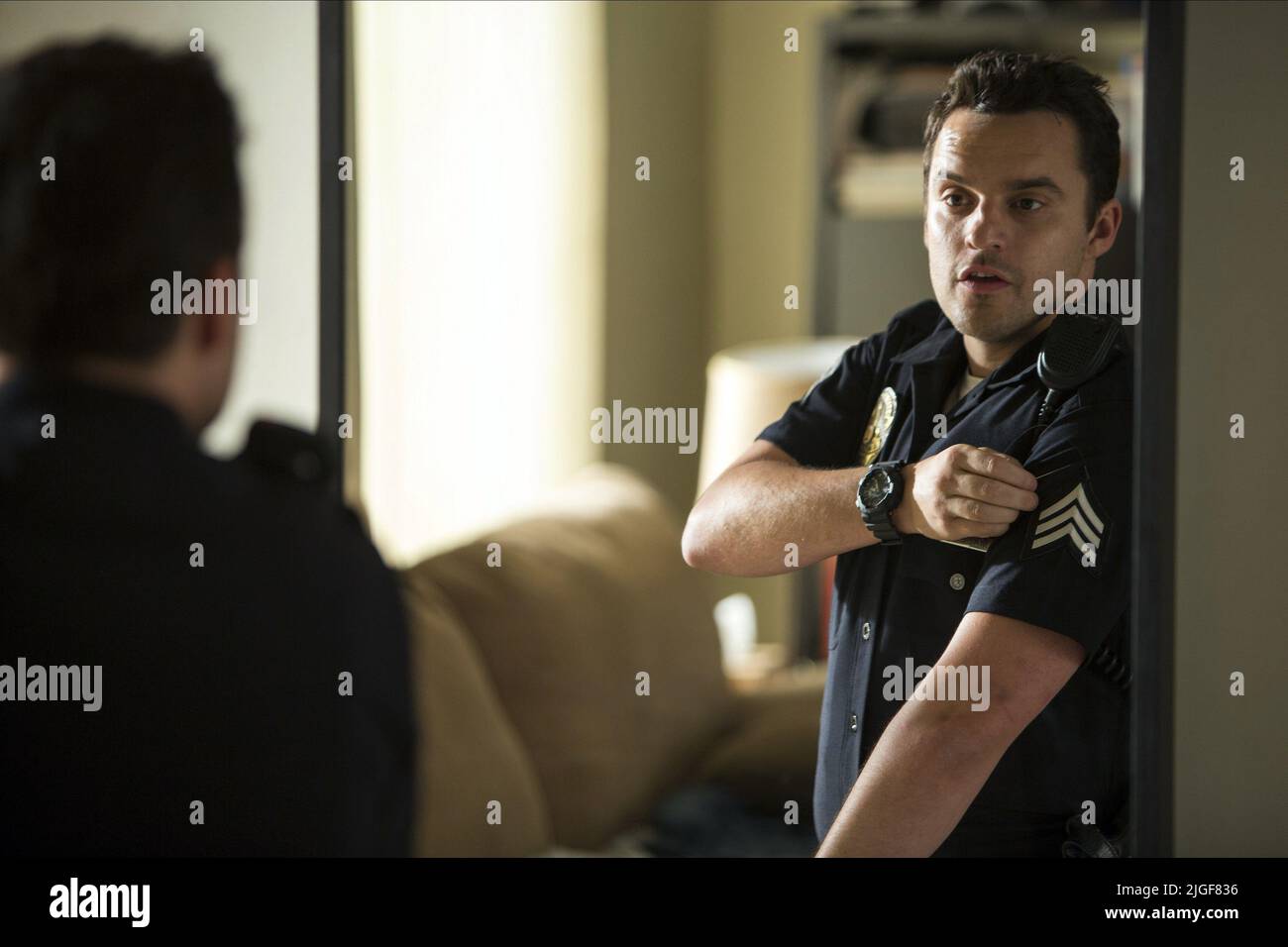 JAKE JOHNSON, LET'S BE COPS, 2014 Stock Photo - Alamy
