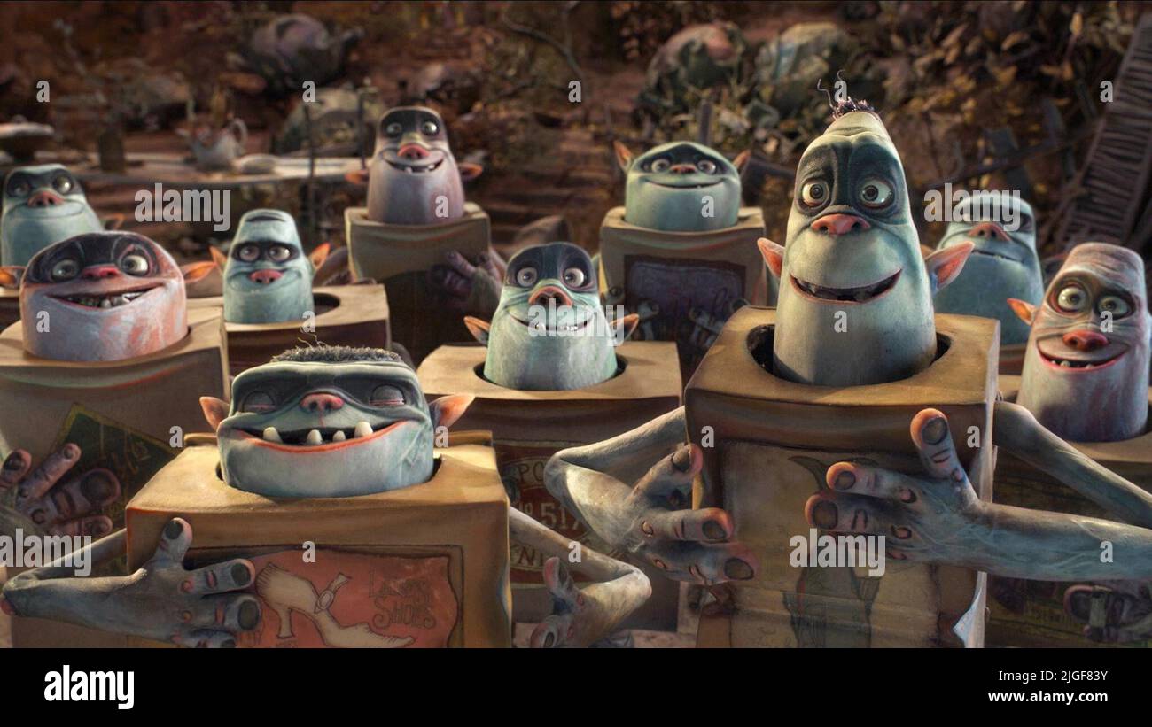SHOE, FISH, THE BOXTROLLS, 2014 Stock Photo - Alamy