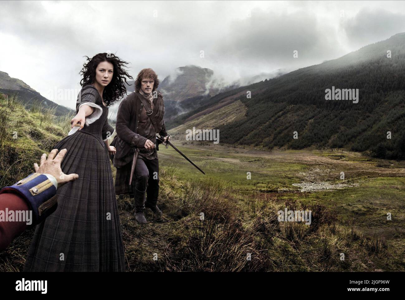 Caitriona balfe and sam heughan hi-res stock photography and images - Alamy