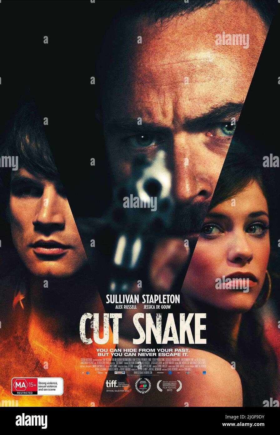 ALEX RUSSELL, SULLIVAN STAPLETON, JESSICA DE GOUW POSTER, CUT SNAKE ...