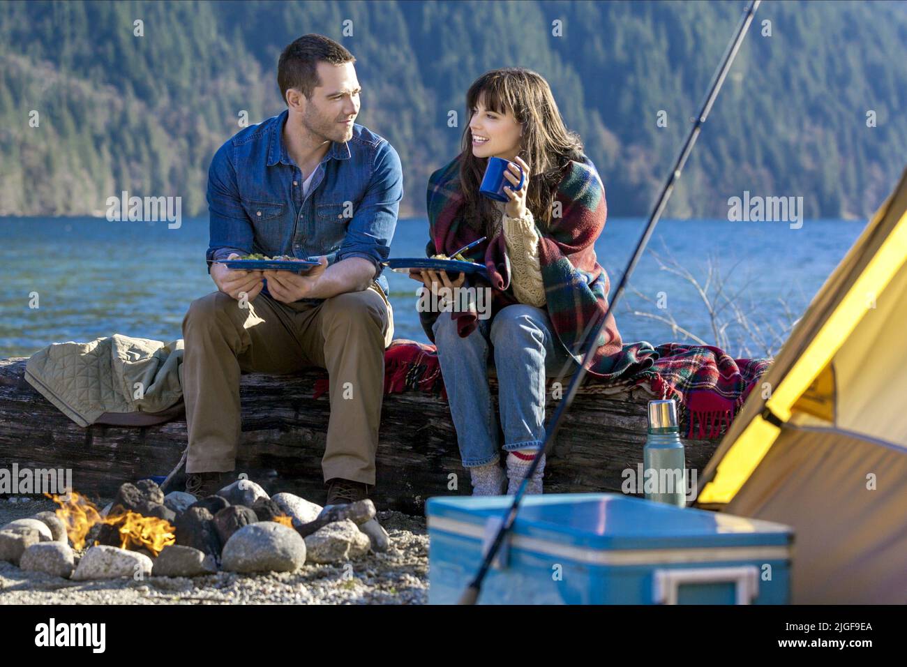 LUKE MACFARLANE, MEGHAN ORY, THE MEMORY BOOK, 2014 Stock Photo - Alamy