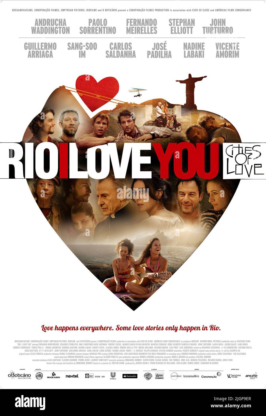 MOVIE POSTER, RIO I LOVE YOU, 2014 Stock Photo - Alamy